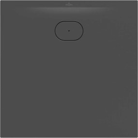 Villeroy & Boch Ecora - Sprchová vanička, 90x90 cm, Antracit UDA9090ERA1SV-1S