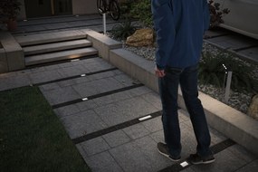 P 94578 Solární LED zemní svítidlo Domenic IP67 3000K černá - PAULMANN