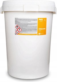 Pws Chlorové tablety pomalurozpustné 200g 30kg bazénová chemie