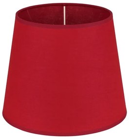 Duolla - Stínidlo k stolní lampě CLASSIC M E27 pr. 24 cm červená