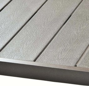 Vikio Zahradní jídelní stůl 140x80cm DT166-140 antracit