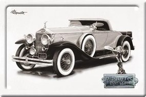 Plechová cedule Royce Phantom I, 150 x 100 mm