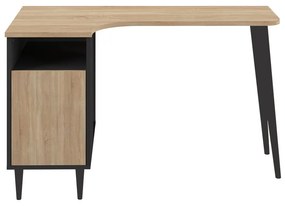 Pracovní stůl s deskou v dubovém dekoru 76x120 cm Nook – TemaHome