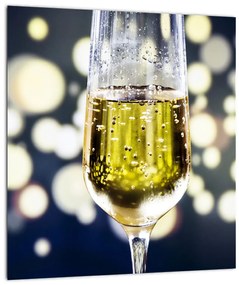 Obraz šampaňského (30x30 cm)
