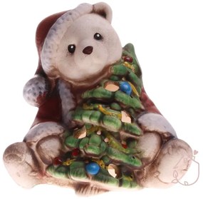 Vánoční svícen - medvídek Daník