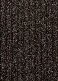 Koberce Breno Čistící zóna CAPRI 12, šíře role 100 cm, Hnědá, Vícebarevné
