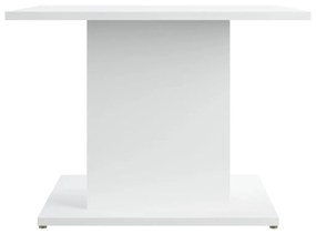 Konferenční stolek bílý 55,5 x 55,5 x 40 cm dřevotříska - Default Title