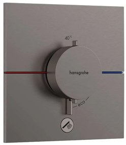 Hansgrohe ShowerSelect Comfort - Termostatická baterie pod omítku, kartáčovaný černý chrom 15575340