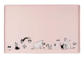Silikonová podložka Moomin Pink 48x30 cm Muurla