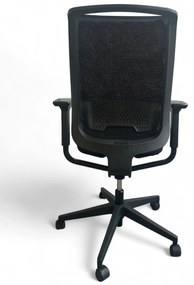 STEELCASE Židle kancelářská, Steelcase, Reply Air, černá, područky