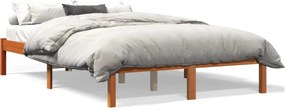 vidaXL Rám postele voskově hnědý 120 x 200 cm masivní borovice [844854]