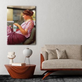 Gario Obraz na plátně Přestávka na kávu - Jose Luis Guerrero Rozměry: 40 x 60 cm