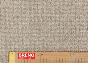 Breno Metrážový koberec ZORBA 03, šíře 400 cm, Béžová