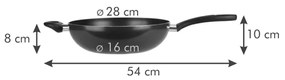 Wok PRESTO ø 28 cm