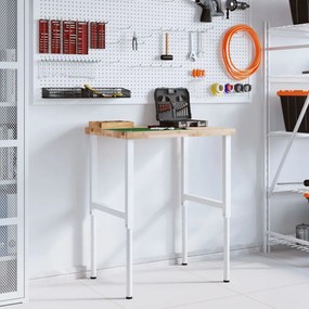 Pracovní stůl 80 x 60 x (73–99,5) cm masivní akácie obdélníkový 3309712