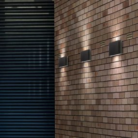 LED vnější nástěnné osvětlení Cremona M černé