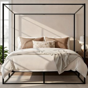 Postel s nebesy Batoni 180x200 – černá