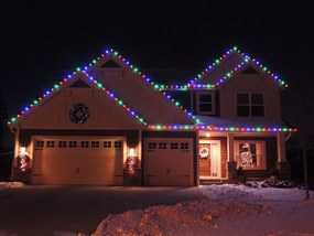 Vánoční světýlka venkovní FLASH multicolor 300 LED