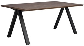 OnaDnes -20% Hnědý dubový jídelní stůl ROWICO CARRADALE 170 x 100 cm