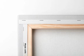 Obraz listy v pohybu s nádechem minimalismu