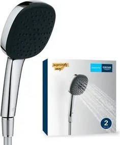 Grohe - Sprchová hlavice s hadicí 150 cm, 2 proudy, chrom