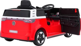 Elektrické autíčko Volkswagen ID BUZZ červené