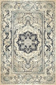 Kusový koberec vlněný Agnella Agnus Morton Klasický krémový Rozměr: 200x300 cm