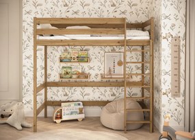 Rkids | Vyvýšená postel Alti 80x180 Dub