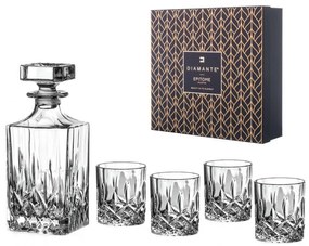 Diamante whisky set Dorchester 1+4
