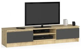 TV stolek RTV 160 artisan oak/šedý grafit