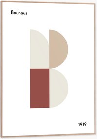 Zarámovaný digitální tisk Bauhaus Capital