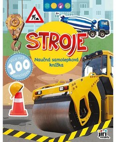 Jiri Models Naučná samolepková knížka 6+ Stroje
