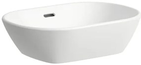 Laufen Lua umyvadlo na desku 50x35 cm bez otvoru pro baterii H8120830001091