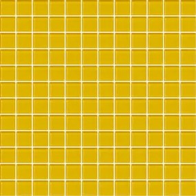Skleněná mozaika Premium Mosaic žlutá 30x30 cm lesk MOS25YE
