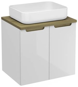 Koupelnová skříňka pod umyvadlo Naturel Stilla 60x60x45 cm bílá STILLAD06033DBK