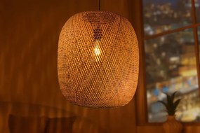 Designové závěsné svítidlo Lorelei 48 cm bambus