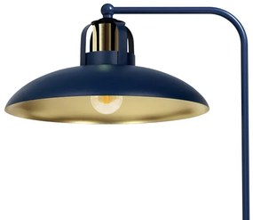 Stolní lampa FELIX 1xE27/60W/230V modrá