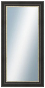 DANTIK - Zarámované zrcadlo - rozměr s rámem cca 60x120 cm z lišty GREECE černá (2641)