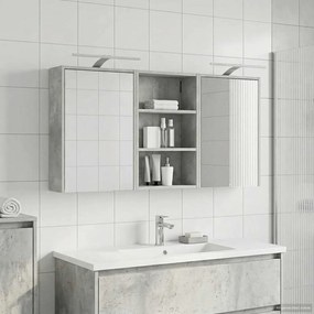 Sada koupelnových skříněk 3 ks 126 x 16 x 62,5 cm 3403835