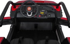 Elektrické autíčko RACING Road 2000 červené