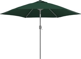 Náhradní potah na zahradní slunečník zelený 300 cm 313794