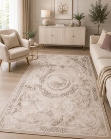 Koberec GALYA K3701A hnědý / světle hnědý