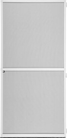 Livarno® Hliníkový dveřní rám se síťkou proti hmyzu, 100 x 210 cm (bílá)