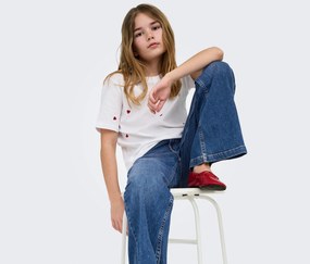 Tchibo - Džíny Only Girls California - vel. 140 - barva: dunkelblau