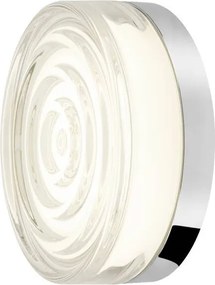 LA 1010211 CYFT WAVE XL Přisazené nástěnné a stropní svítidlo, 2700/3000/4000 K, 15 W, PHASE, 105°, IP65 černá / čirá - BIG WHITE (SLV)