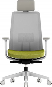 Office Pro Kancelářská ergonomická židle K10 W — více barev Modrá