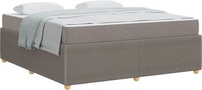 Rám postele Taupe 180 x 200 cm textil 3398422