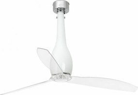 FARO 32000 ETERFAN M, bílá/transparentní, stropní ventilátor s DC motorem - FARO