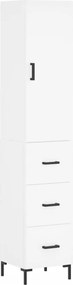 Skříň highboard bílá 34,5 x 34 x 180 cm kompozitní dřevo 3198849