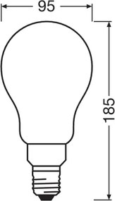 LED Stmívatelná žárovka STAR E27/24W/230V 2700K - Osram